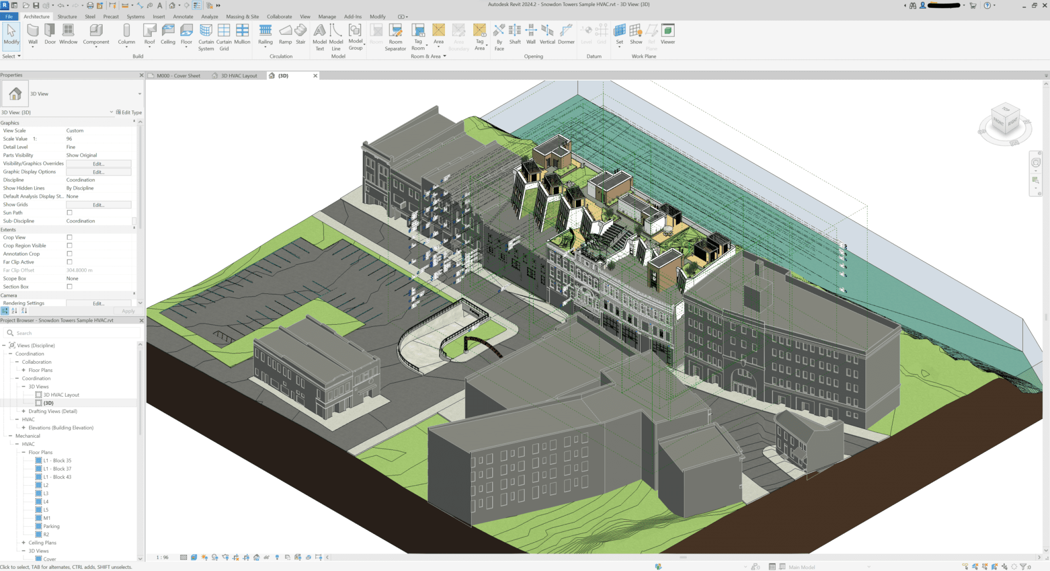 مميزات برنامج الريفيت Revit MEP - بيت المهندسين